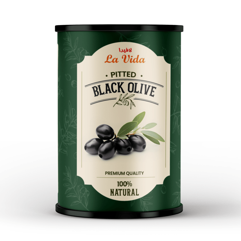 Pitted Black Olives – IBIC