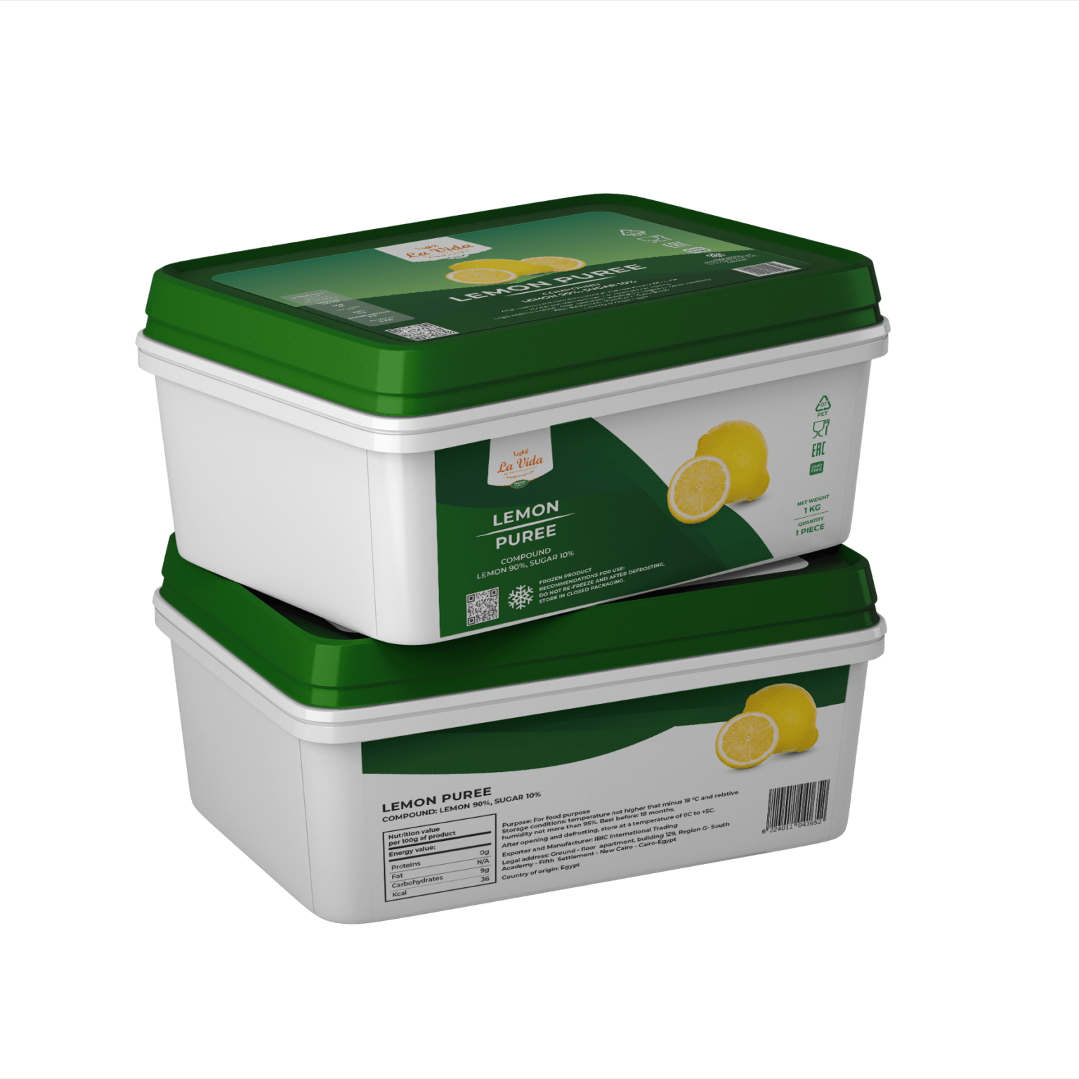 Frozen Lemon Puree - IBIC