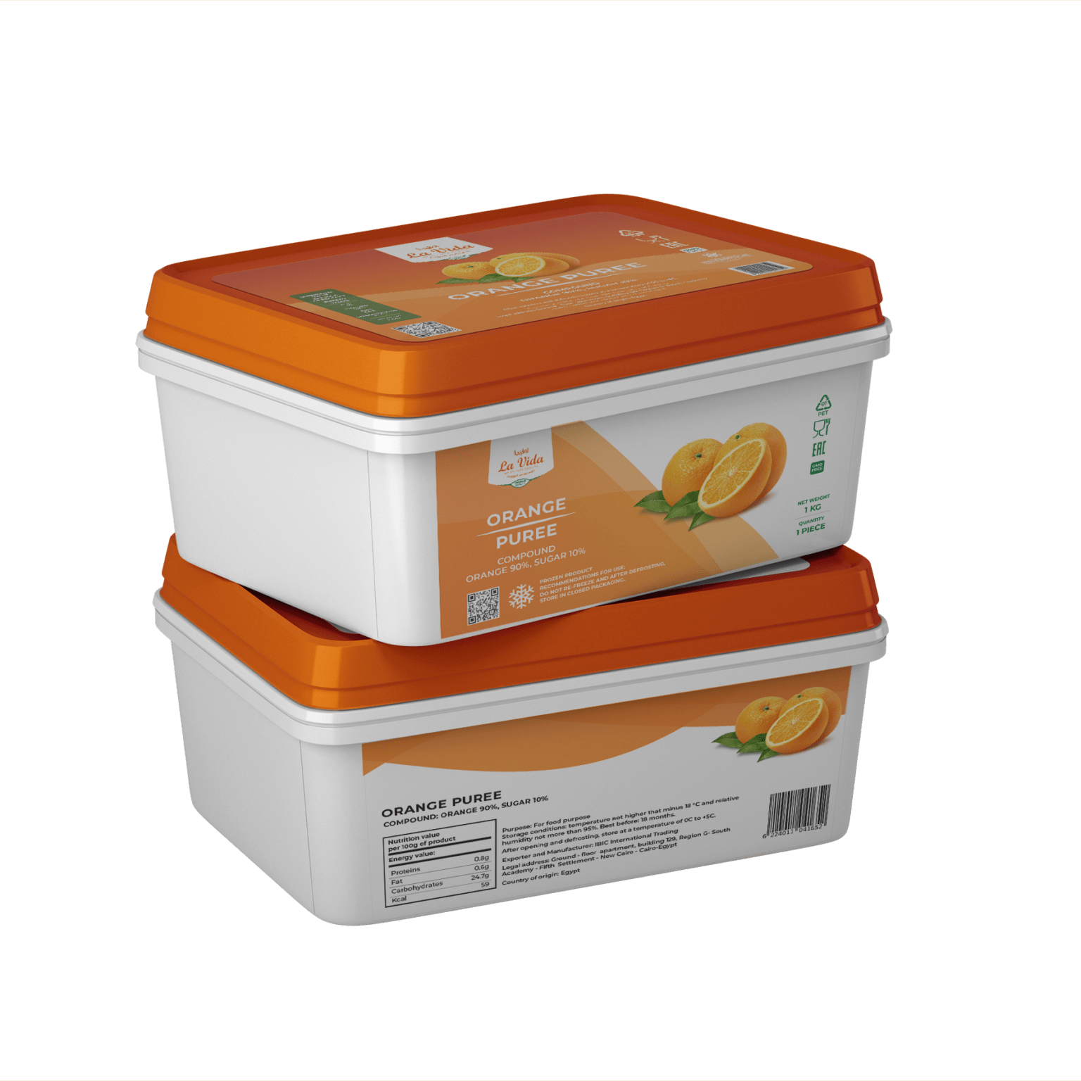 Frozen Orange Puree – IBIC